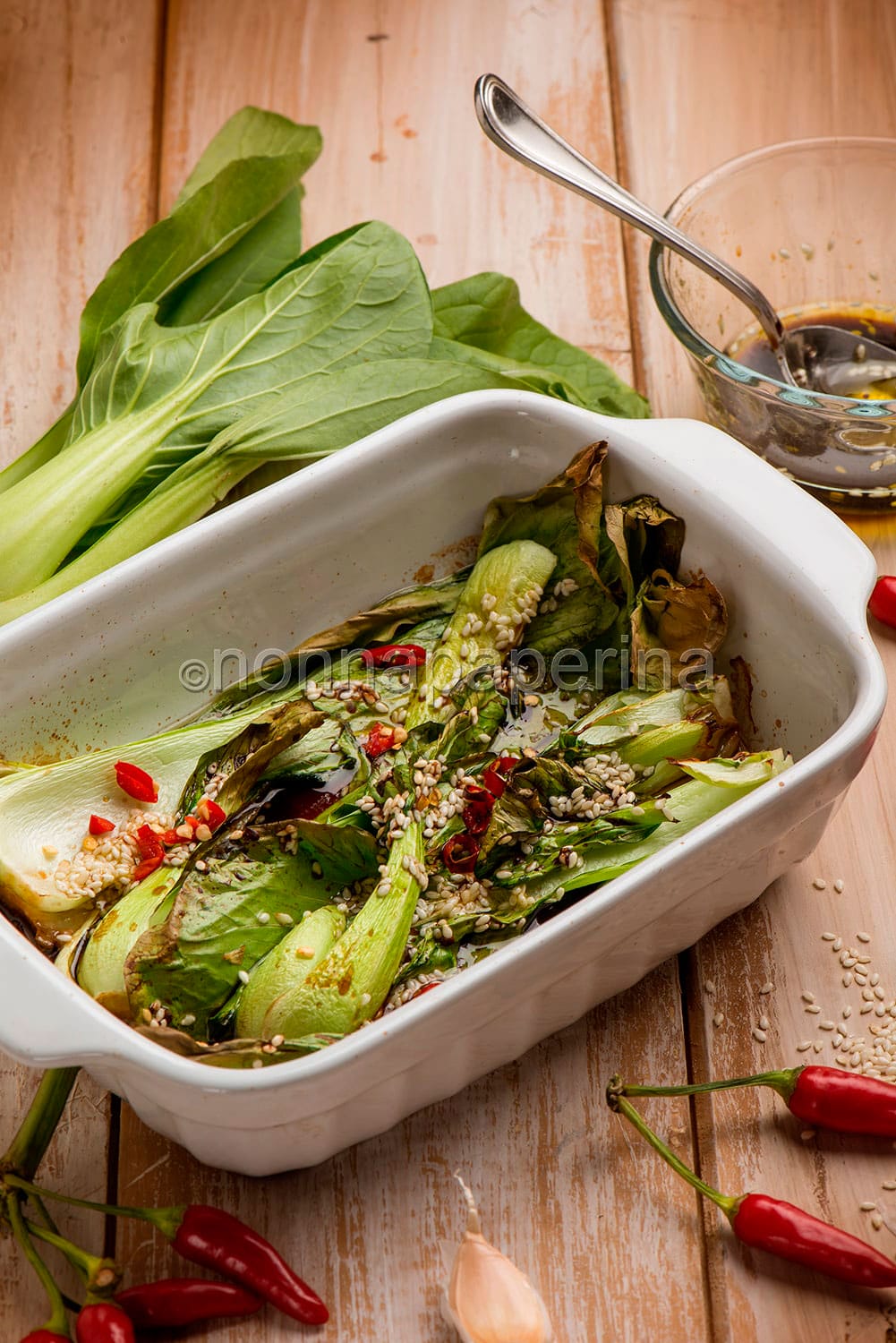 Ricetta pak choi al forno, un contorno orientale da gustare