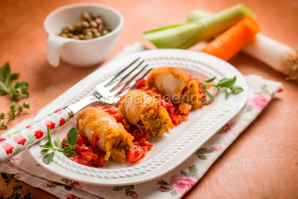 Seppie ripiene gratinate al forno, il bis è d'obbligo tanto sono buone