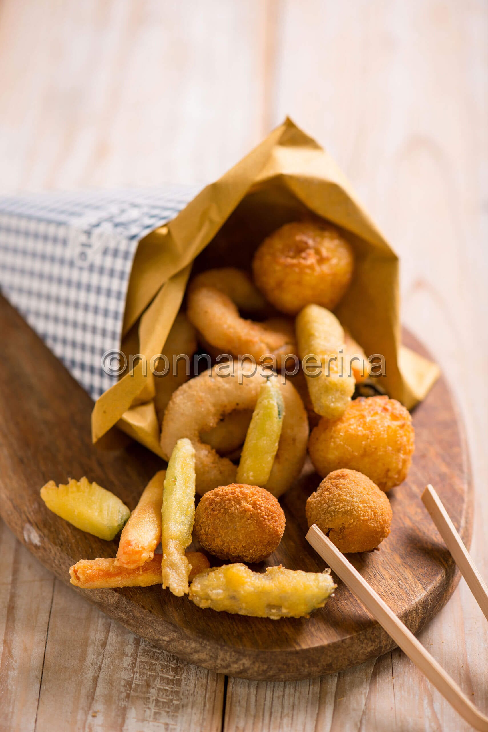 Cuoppo napoletano ricetta leggera senza glutine e lattosio