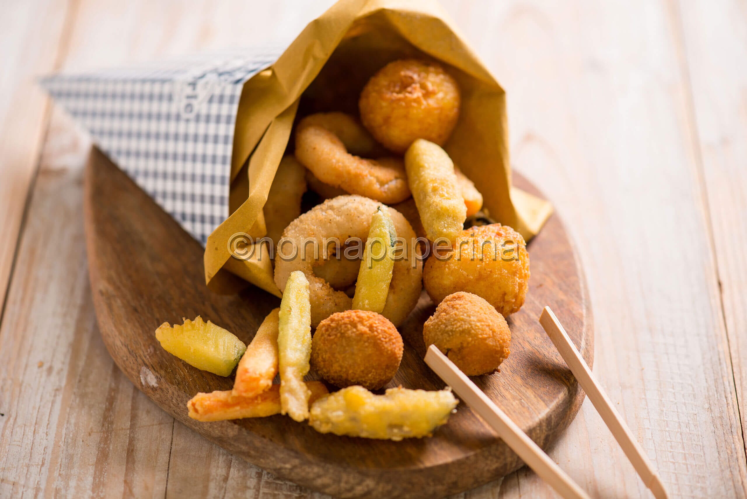 Cuoppo napoletano ricetta leggera senza glutine e lattosio