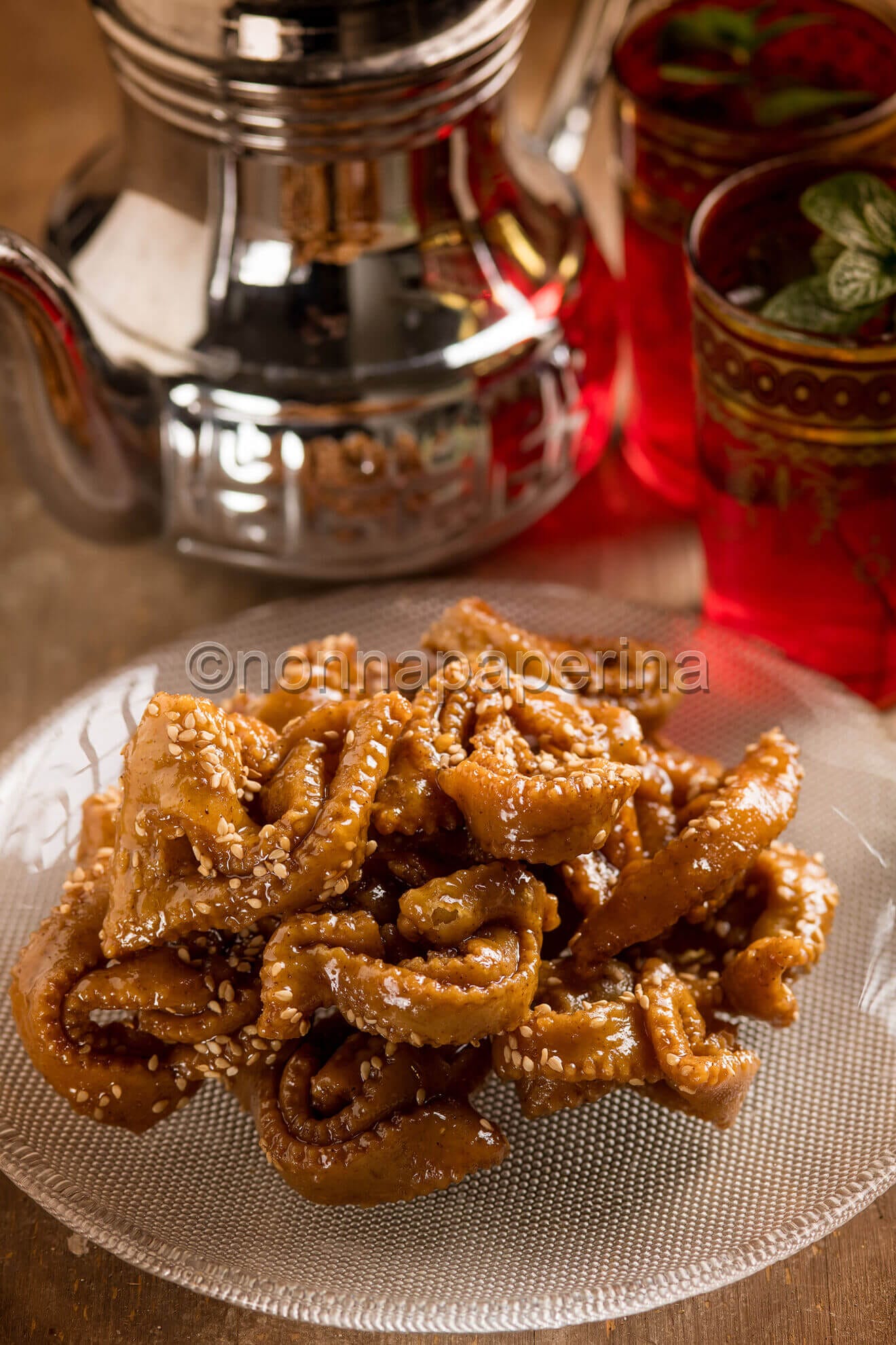 Chebakia, un ottimo dolce tipico della pasticceria marocchina
