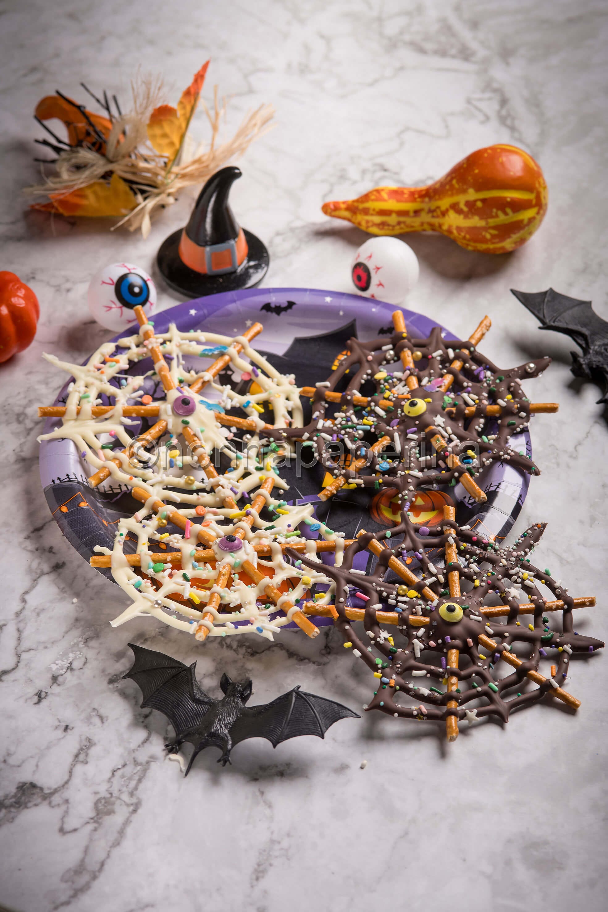 Ragnatele di cioccolato, il dolcetto perfetto per Halloween