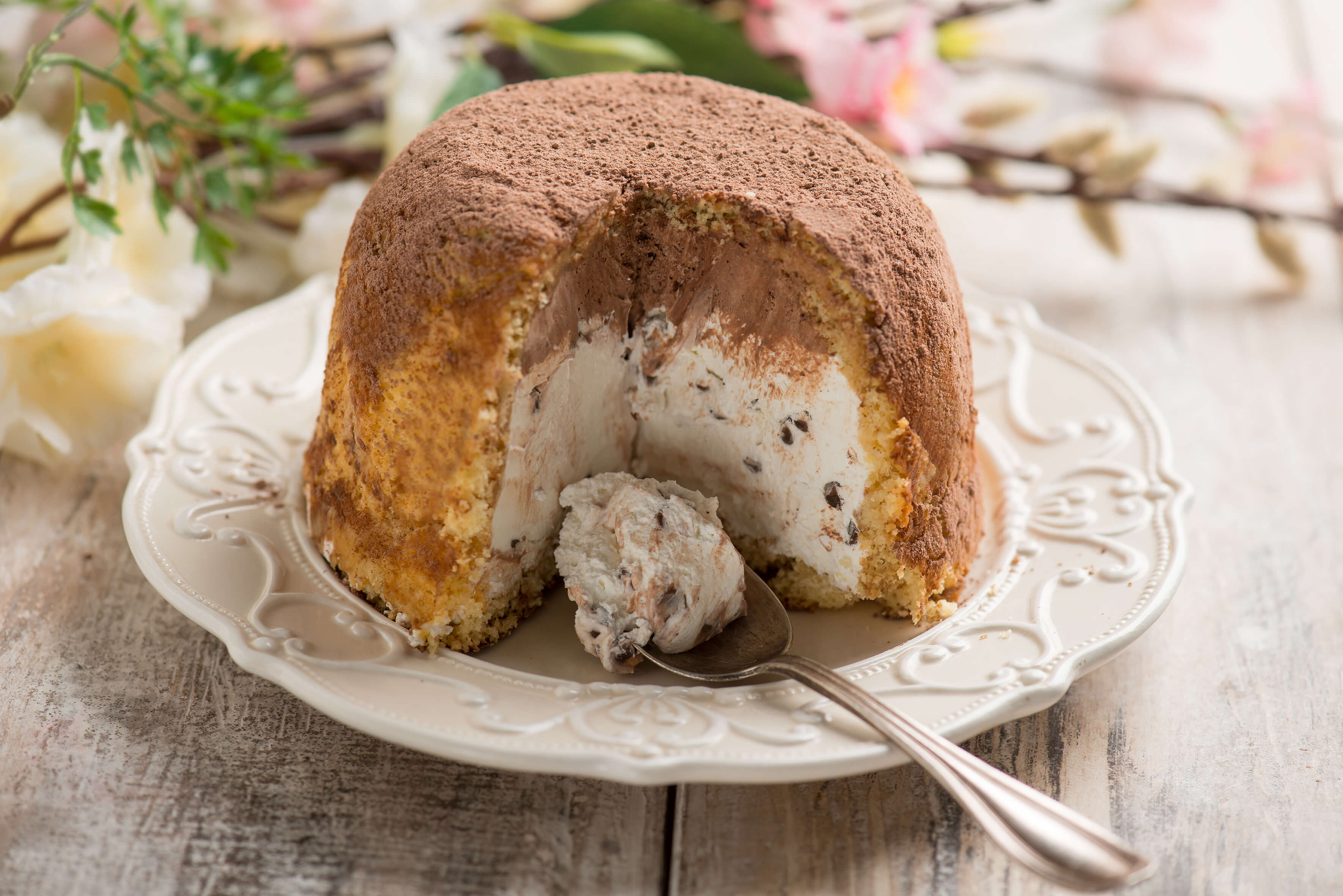 Zuccotto allo zibibbo: ricetta della nonna (semifreddo di Pasqua)